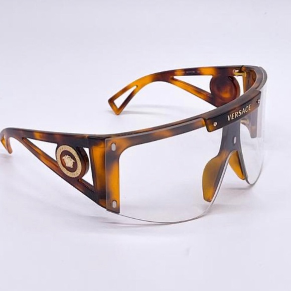 Versace | Accessories | Versace Ve4393 5271w Oversize Sunglasses Multicolor Lens | Poshmark